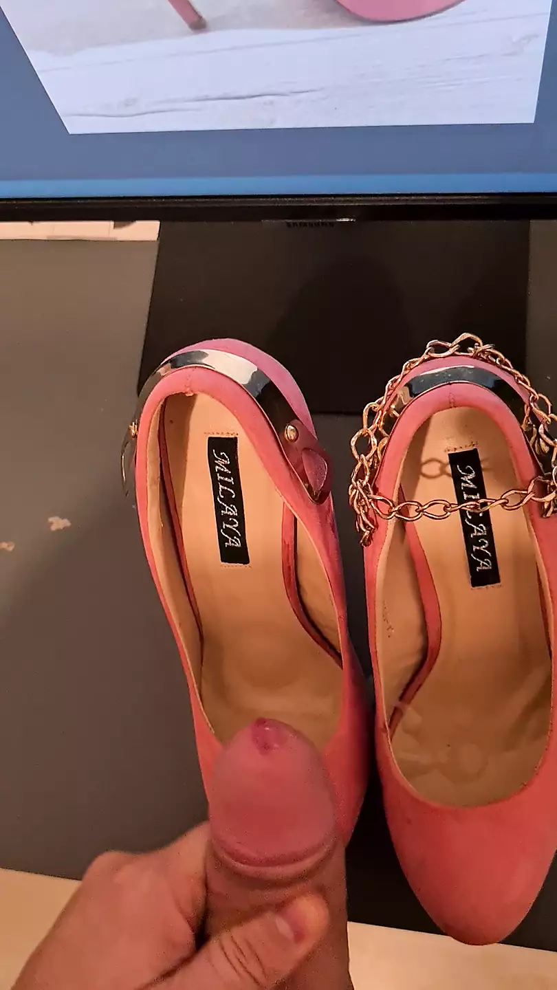 Pink High Shoe Gay High Heels Cumshot Porn Xhamster