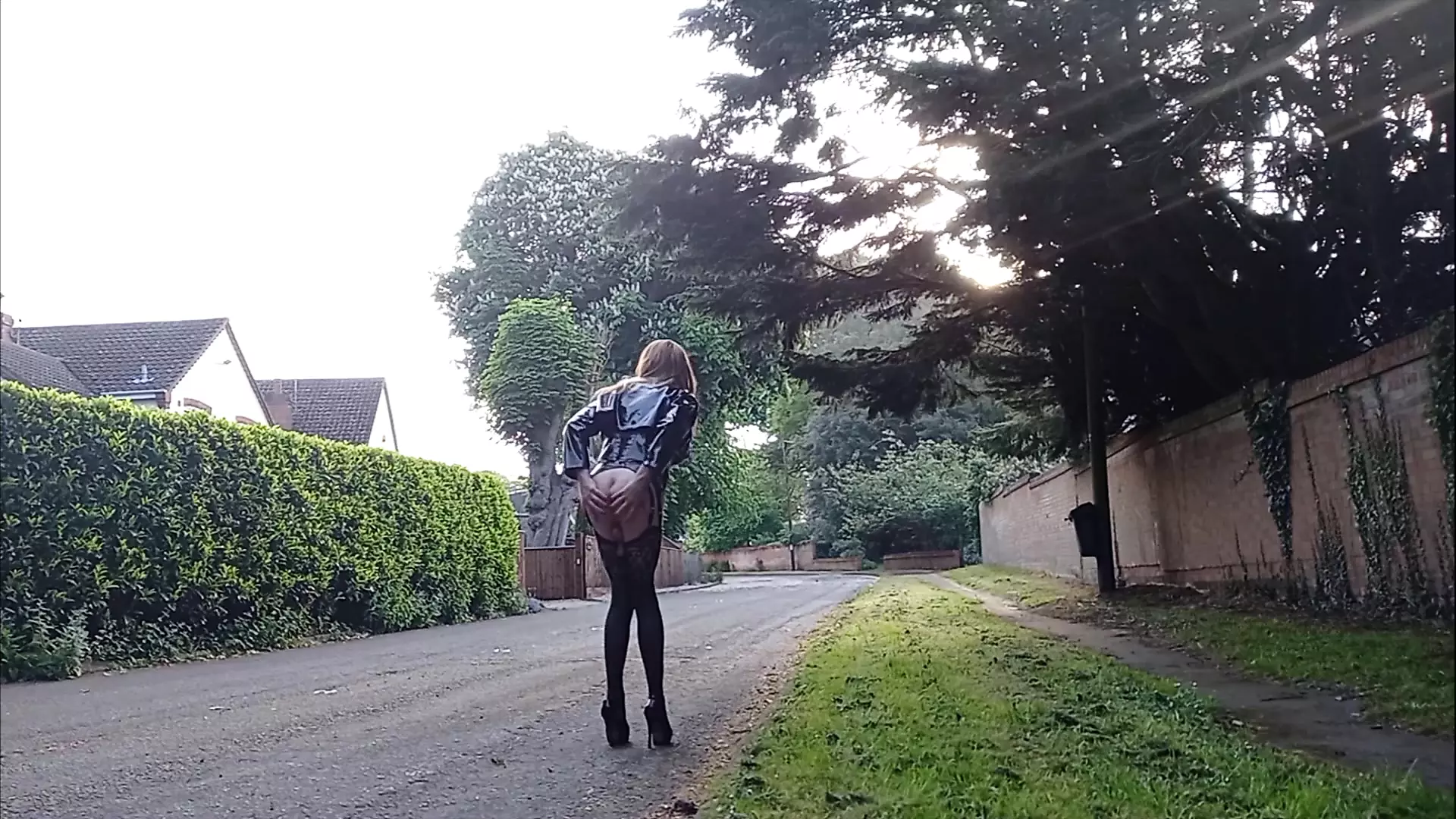 Crossdressing Gina Cumming in Panties Outdoors: Shemale Outdoor Porn feat. Ginaxtgirl | xHamster