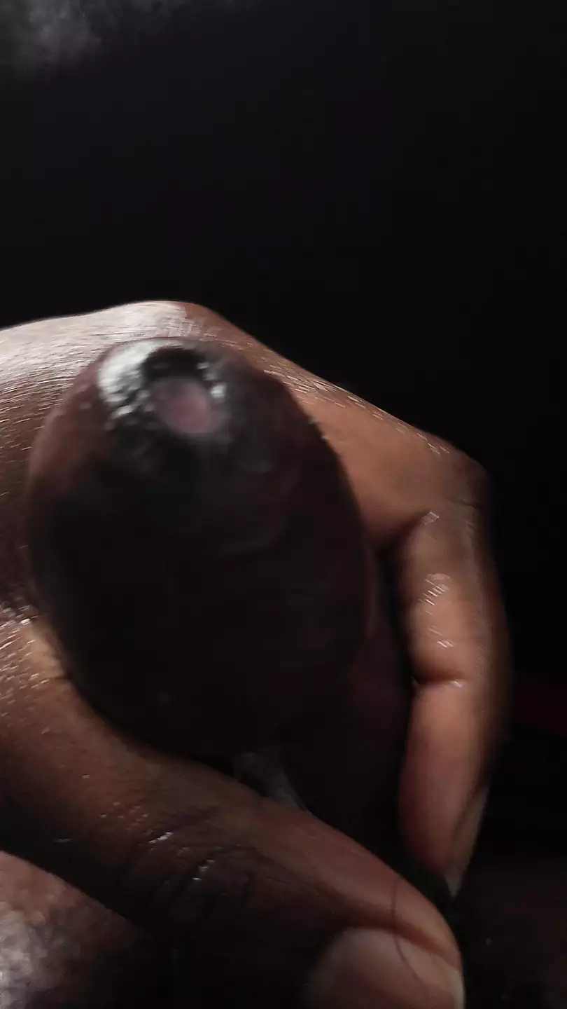 Black uncut cock with sticky pre=cum | xHamster
