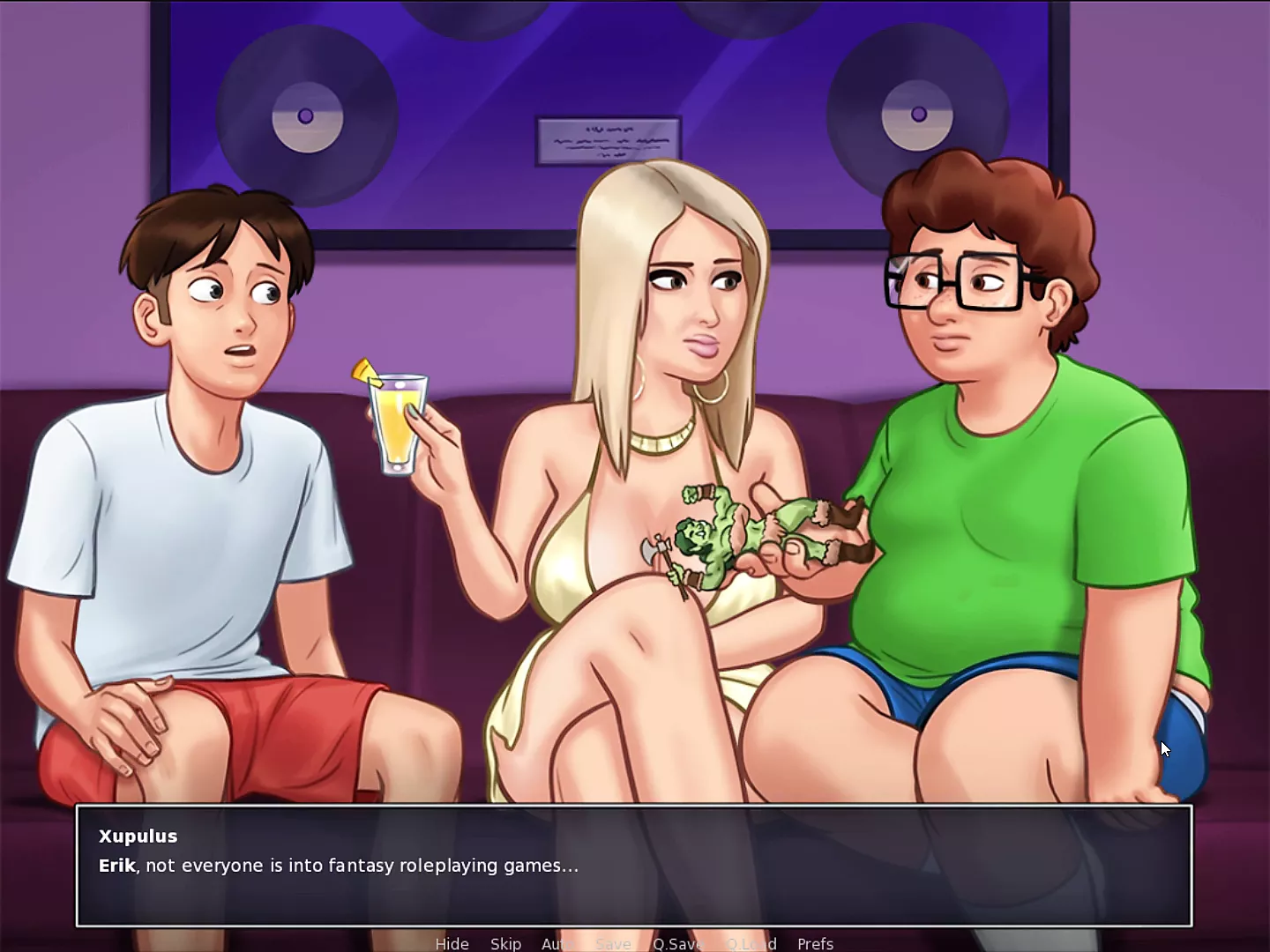 Summertime Saga Party With Iwanka Stunning Blonde Pt1 Comic In English Porn Xhamster