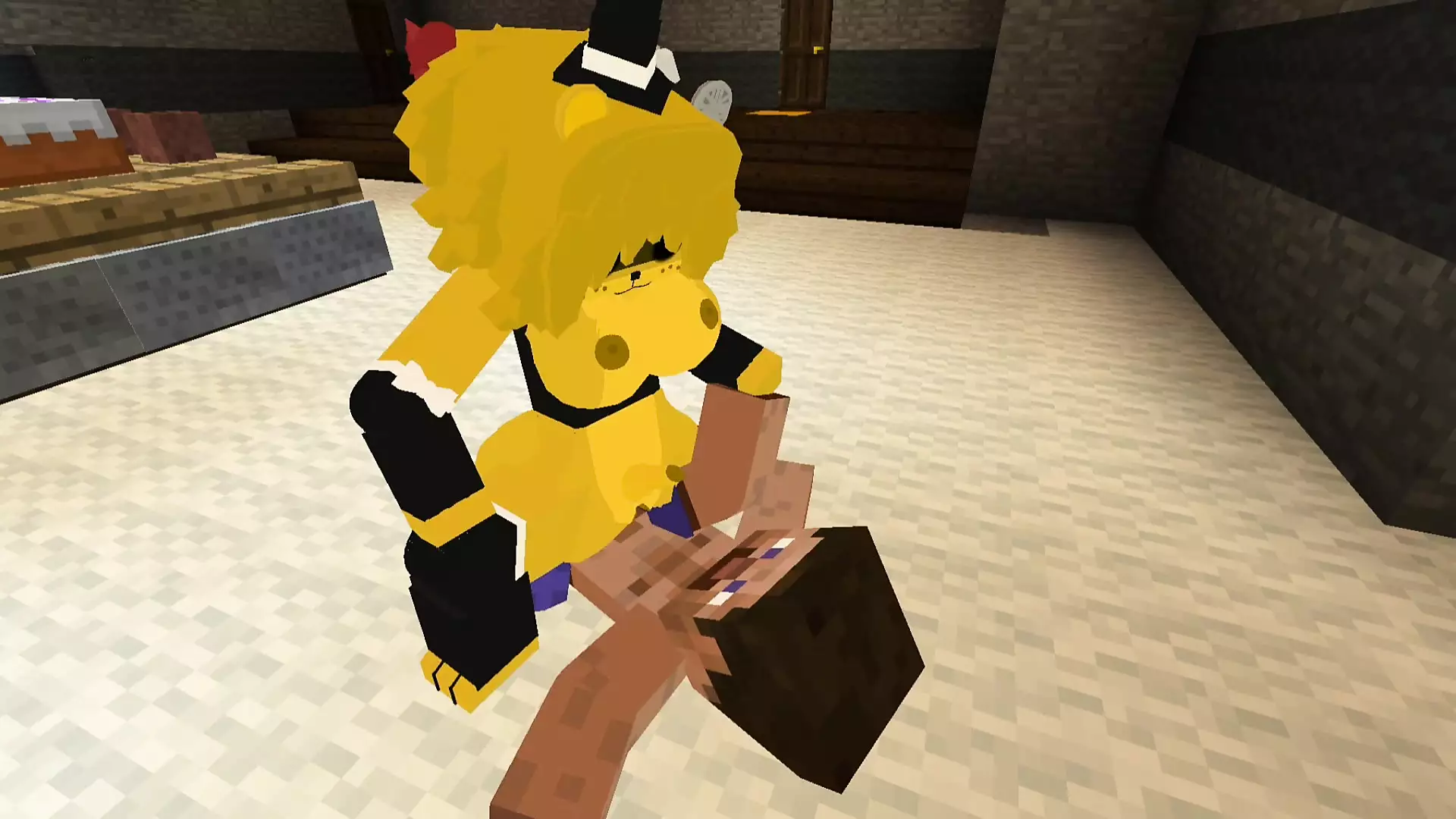 Minecraft Jenny Mod Fapcraft Fazclaires Night Fnaf Fucking A Flying Animatronic Called Clipsy