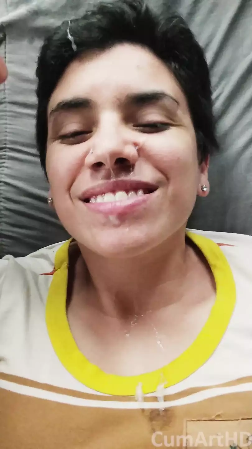 Quickie Facial On The Bed Argentinian Amateur Amateur Porn By Faphouse 0933
