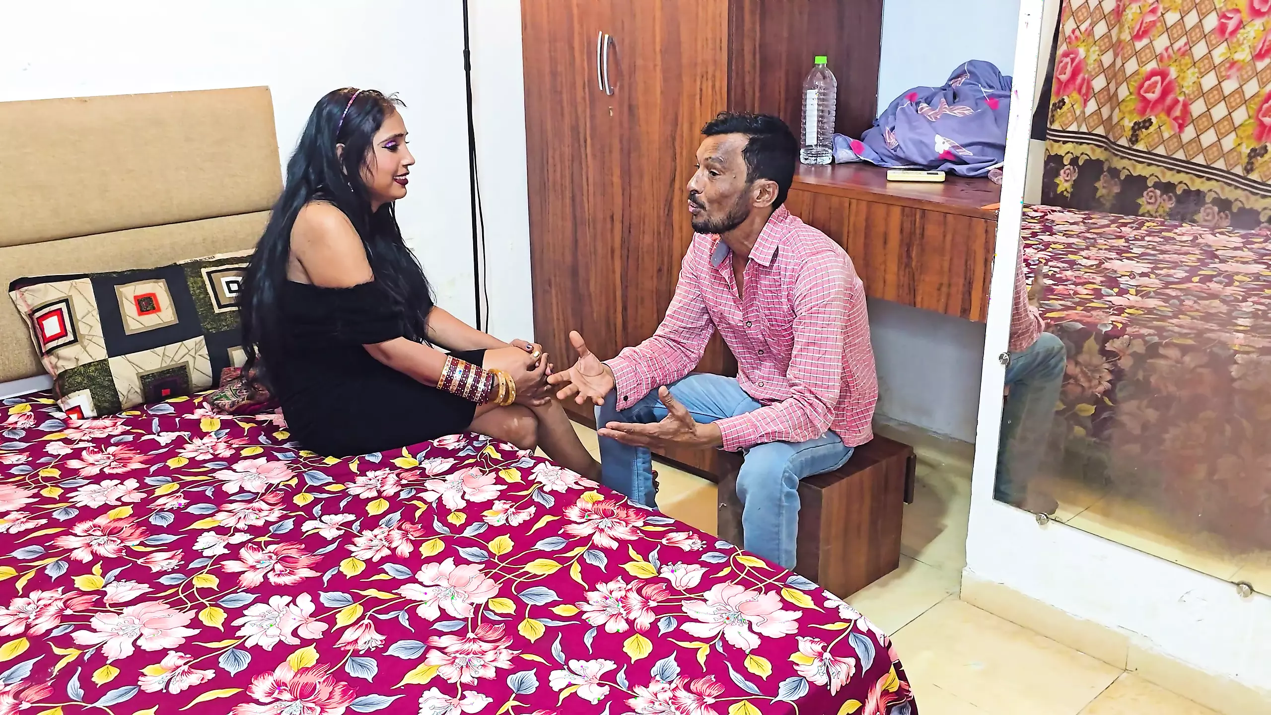 Boyfriend Calls Her Girlfriend To Her Flat Fuck Whole Night Indian Sex 1254