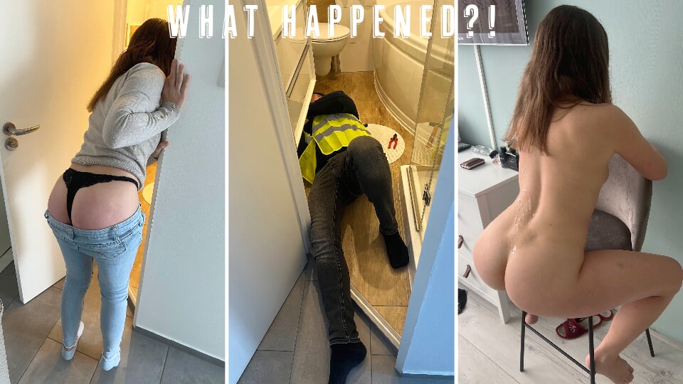 Une Femme Chaude Et Infidèle Baise Un Plombier 🚿 Quand Son Mari Est Au