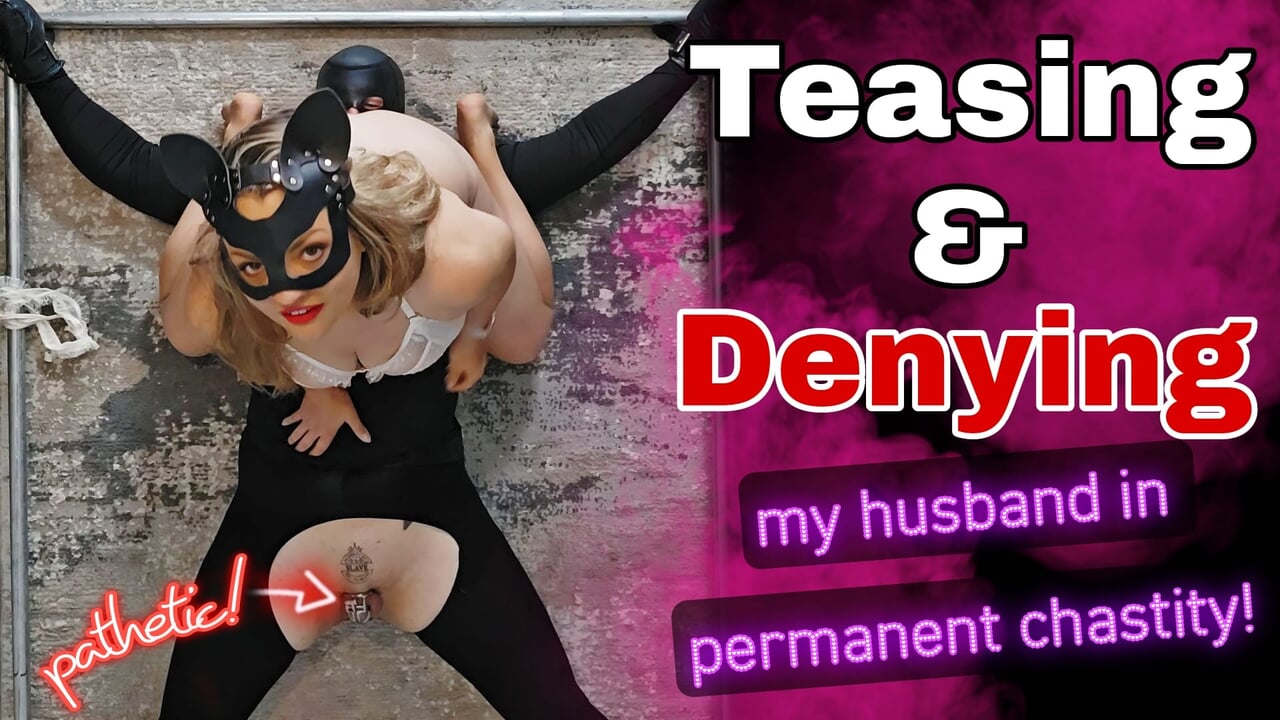 Entrenamiento Cero Dominatrix Provoca Y Negación De Digitación Orgasmo