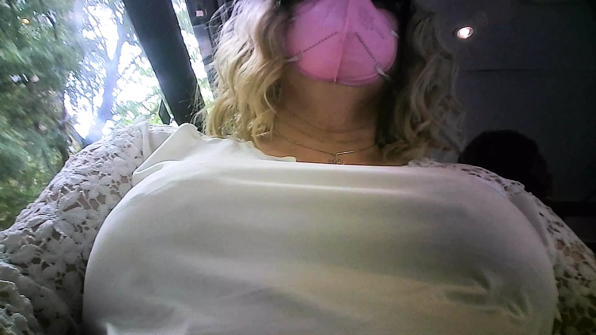Nipple Alarm In The Bus Shemale Voyeur Solo Porn Feat Larissa Ruegen Xhamster
