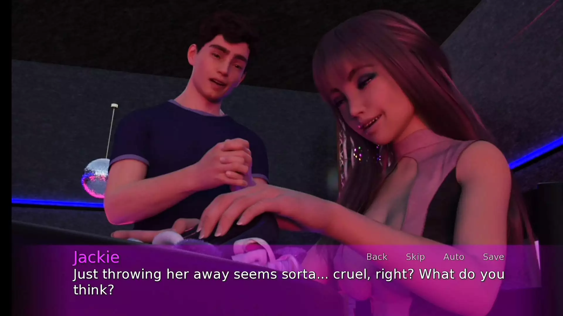 Hardcore Anal Sex With My Anal Virgin Girlfriend In Nightclub 3d Hentai Animated Porn With