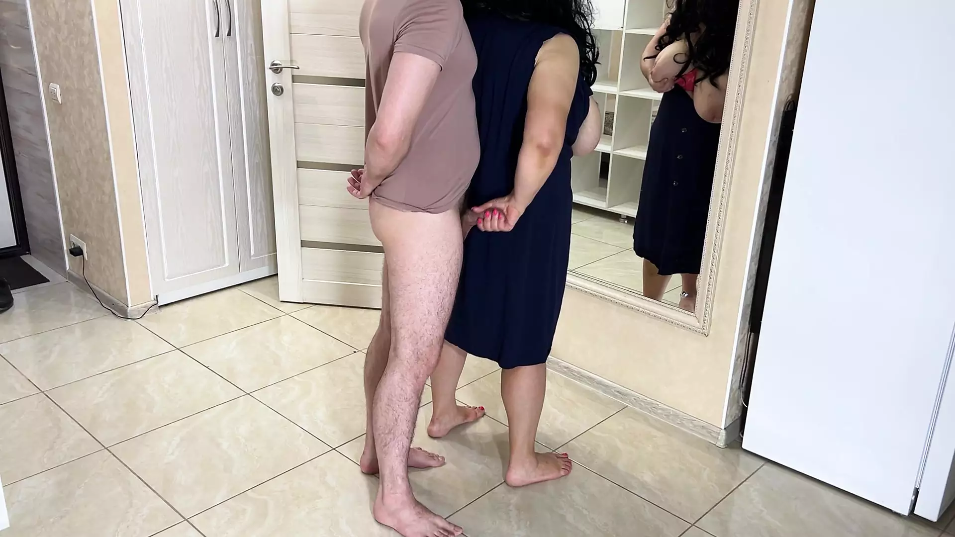 BBW gab ihrem stiefsohn, ihre titten zu berühren, und gab ihrem arsch für analsex | xHamster