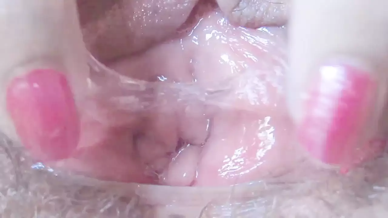 Her Gaping Creamy Cunt Is Delicious Eating A Aroused Puffy Pussy