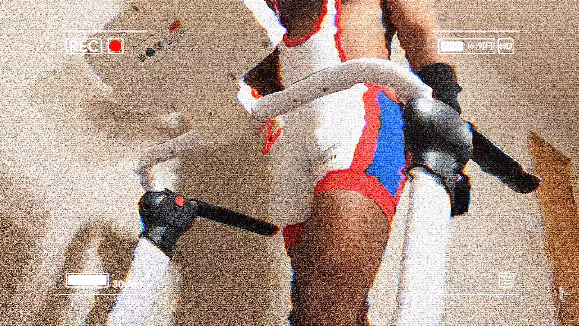 Blanca De Lucha Singlet Camina En Cinta Xhamster