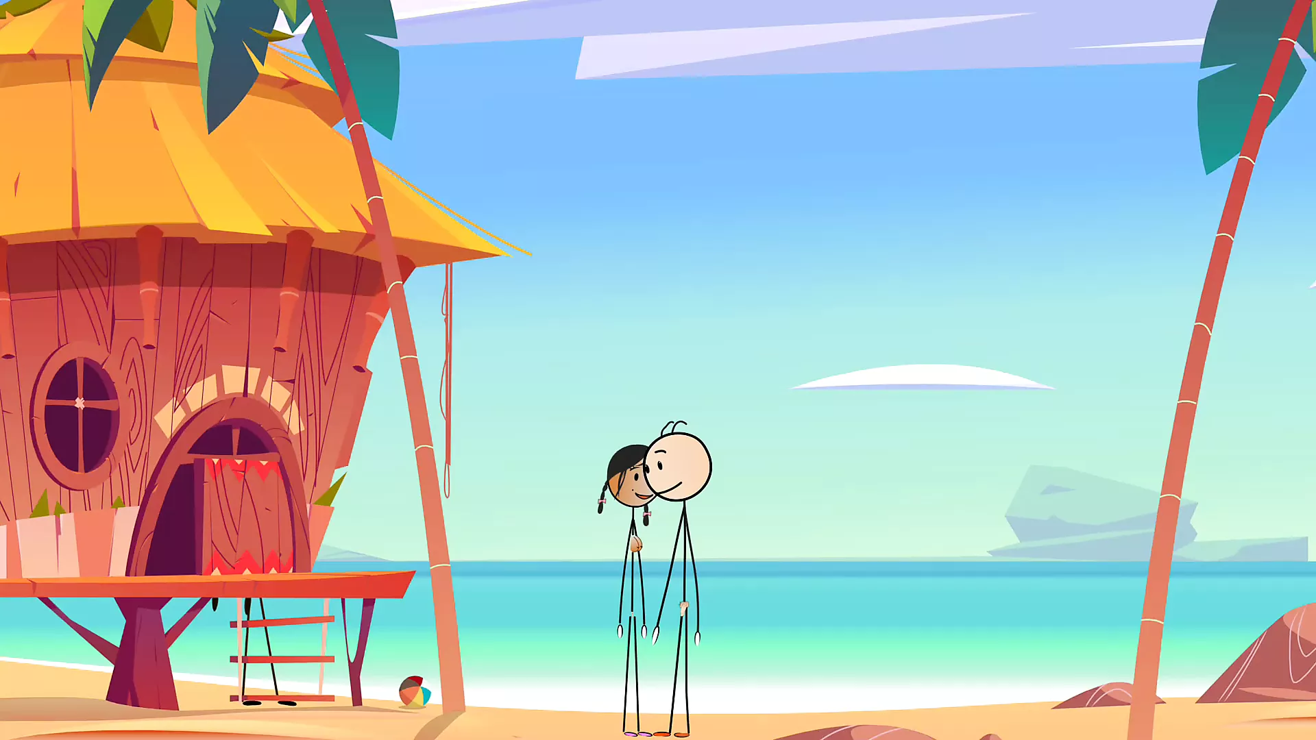 Cartoon Hot Stick Girl Fucking With A Small Dick Sexy Stick Man At 3470