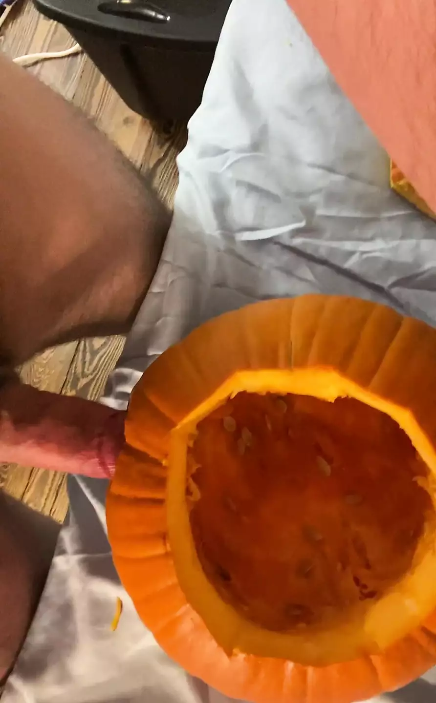 Daddy Fucks A Pumpkin And Cums Free Gay Porn 98 Xhamster