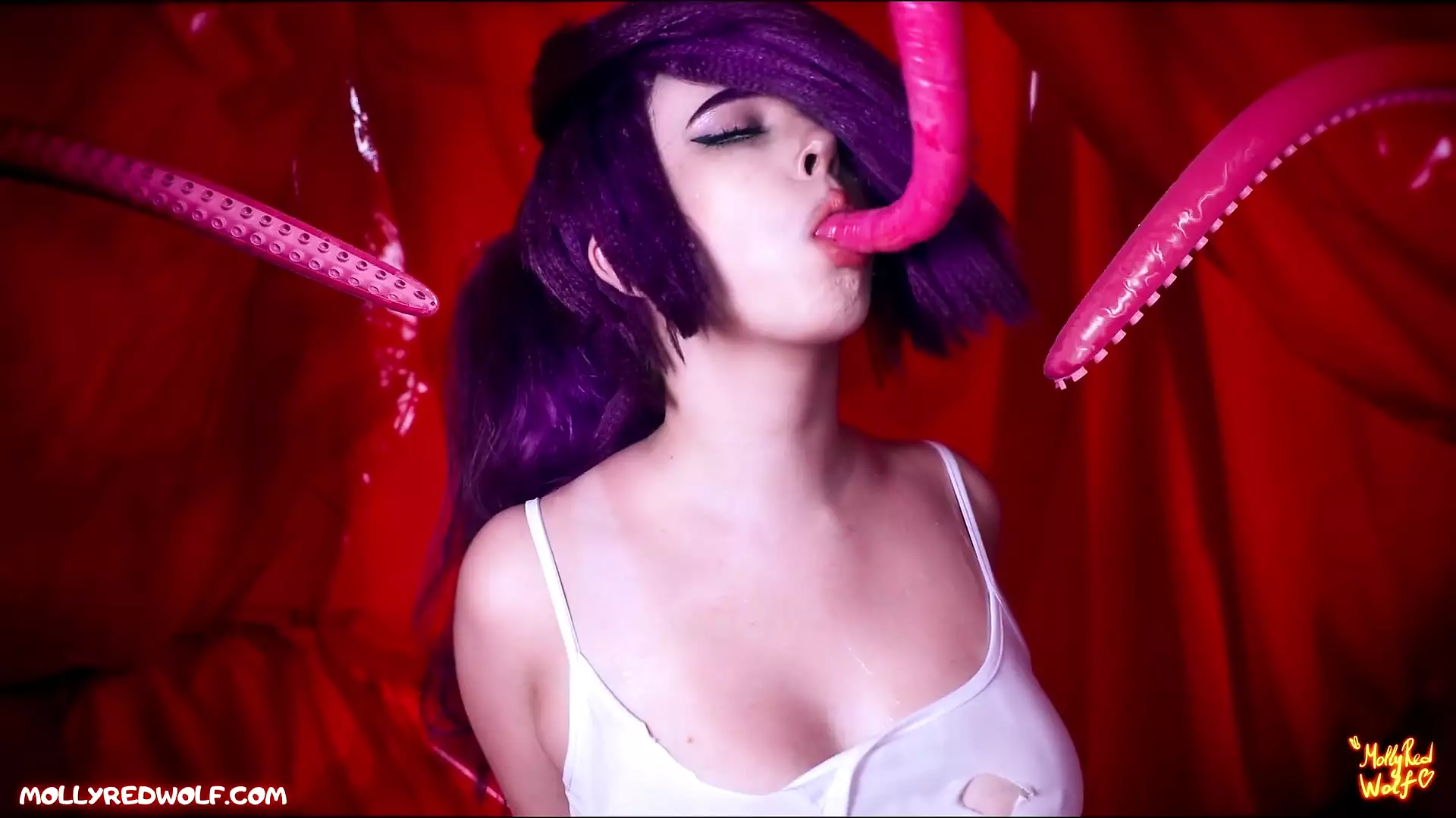 Futurama Leela Impregnated By Alien With Mollyredwolf Colored Hair