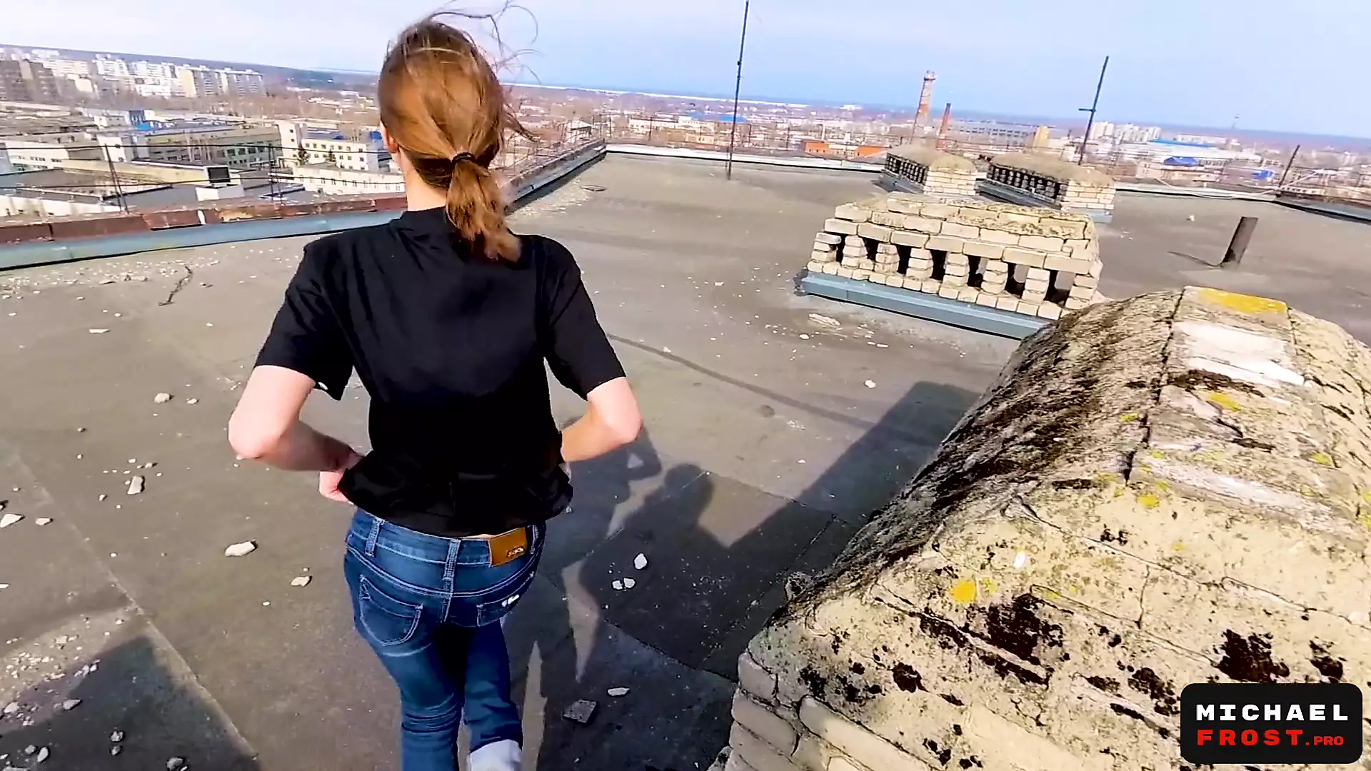 High-rise Outdoor Fuck - Flash Natural Tits: Public Sex Porn feat. MihaNika69 | xHamster