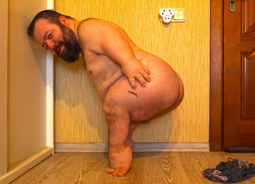 Midget Shows His Fat Ass In Panties And Without Gay Amateur Porn Xhamster