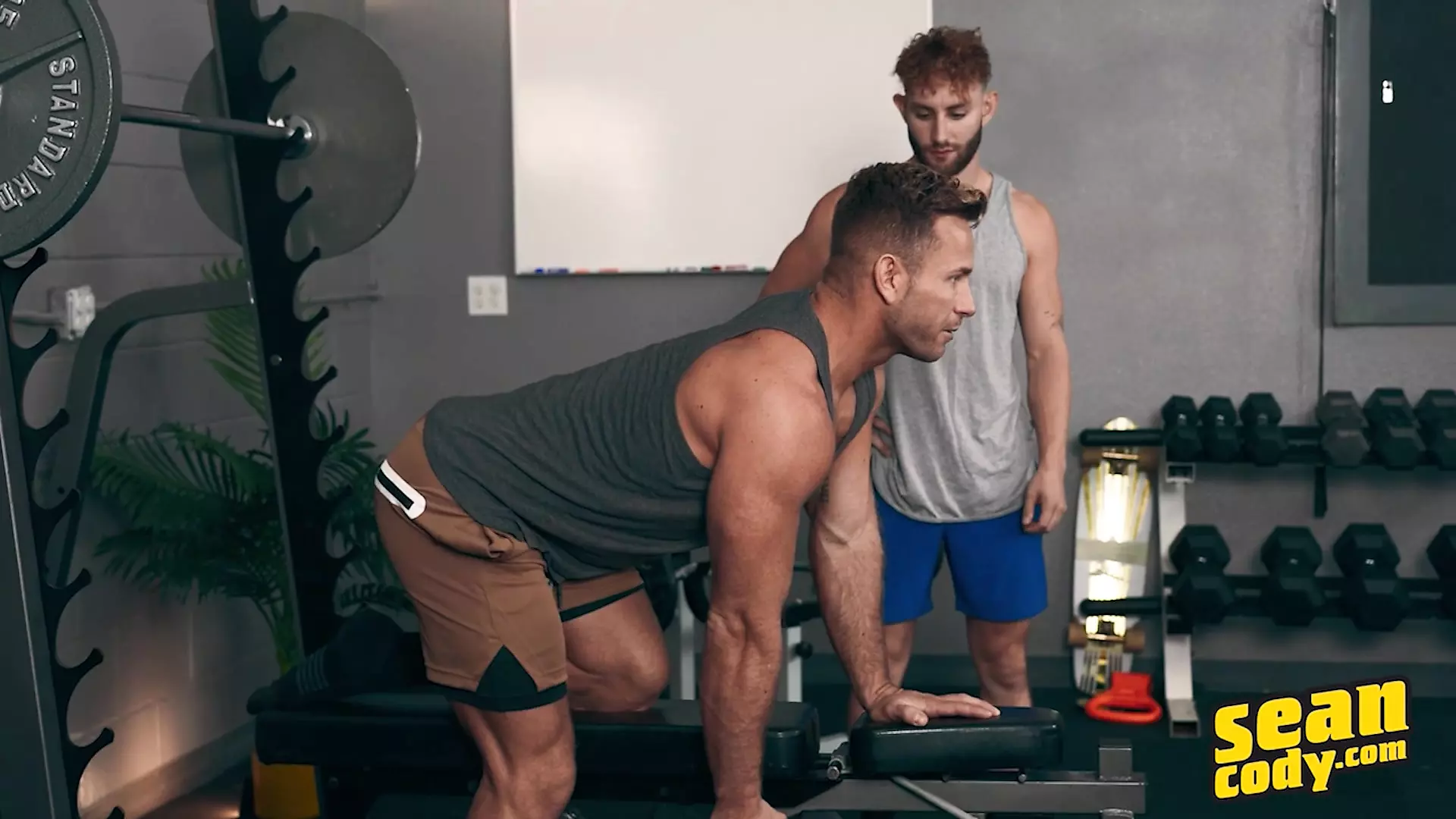 Sean Cody Jackson Cooks Gets His Squats As He Rides His Gym Instructor Sumner Blaynes Dick
