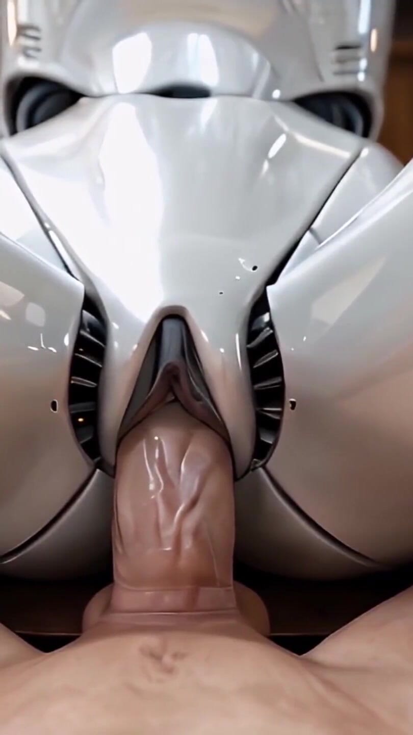 Emotional Moment From Most Advanced Sex Bot Gets Her Artificial Pussy