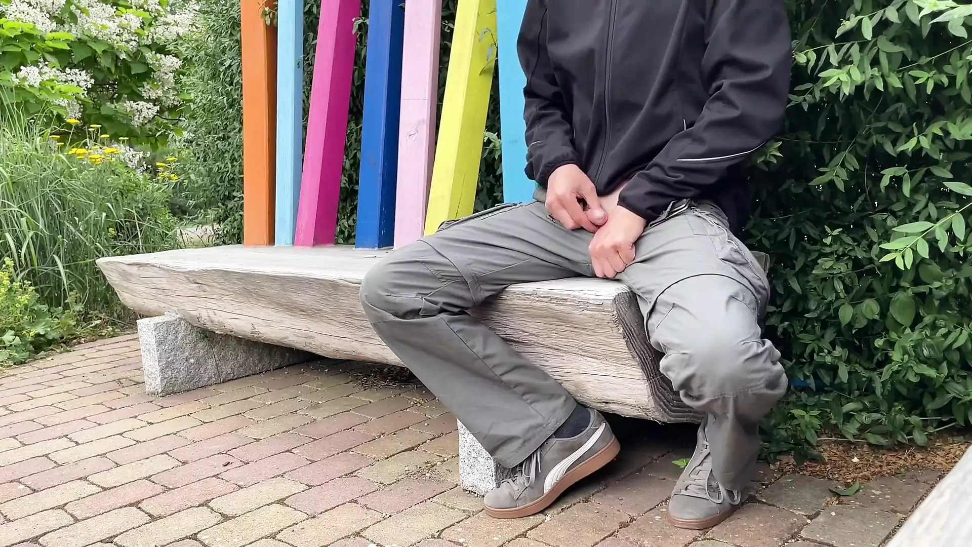 Mother-in-law's Gorgeous Hands Made Me Cum in the Park: Dogging Porn feat. OurFetishLife | xHamster