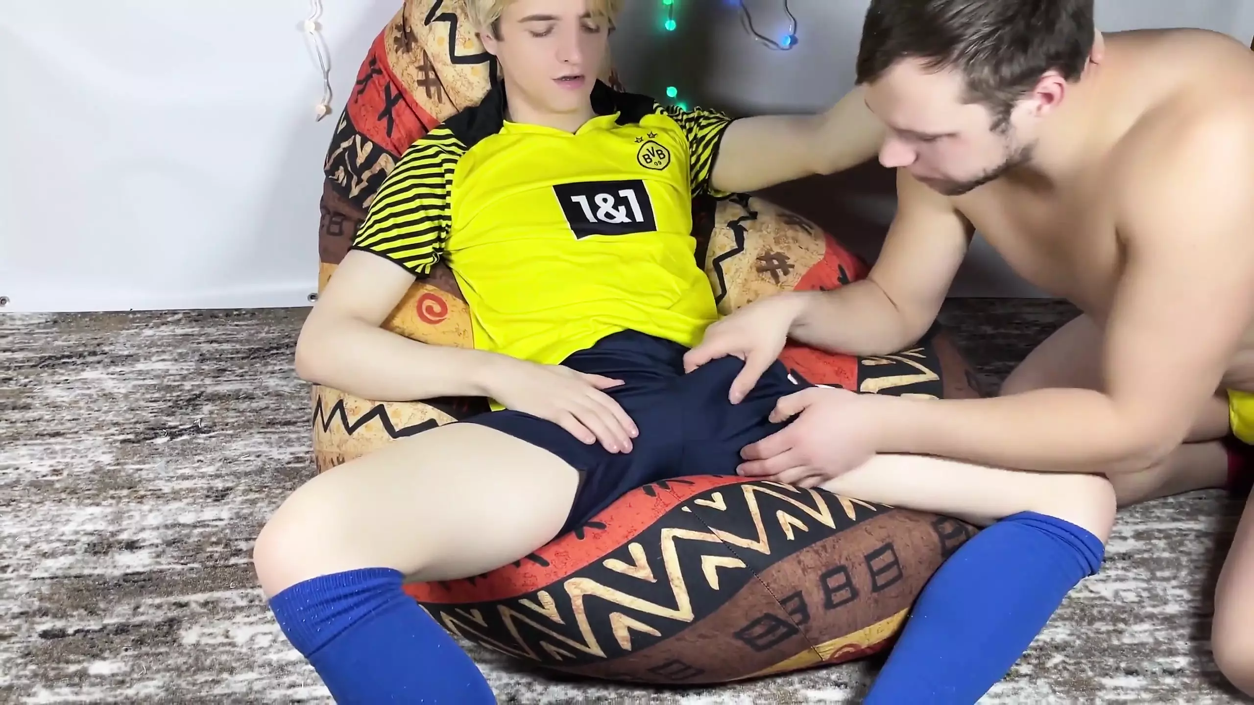 Coach Fucks A Young Football Player After A Match Russian Gay Porn By