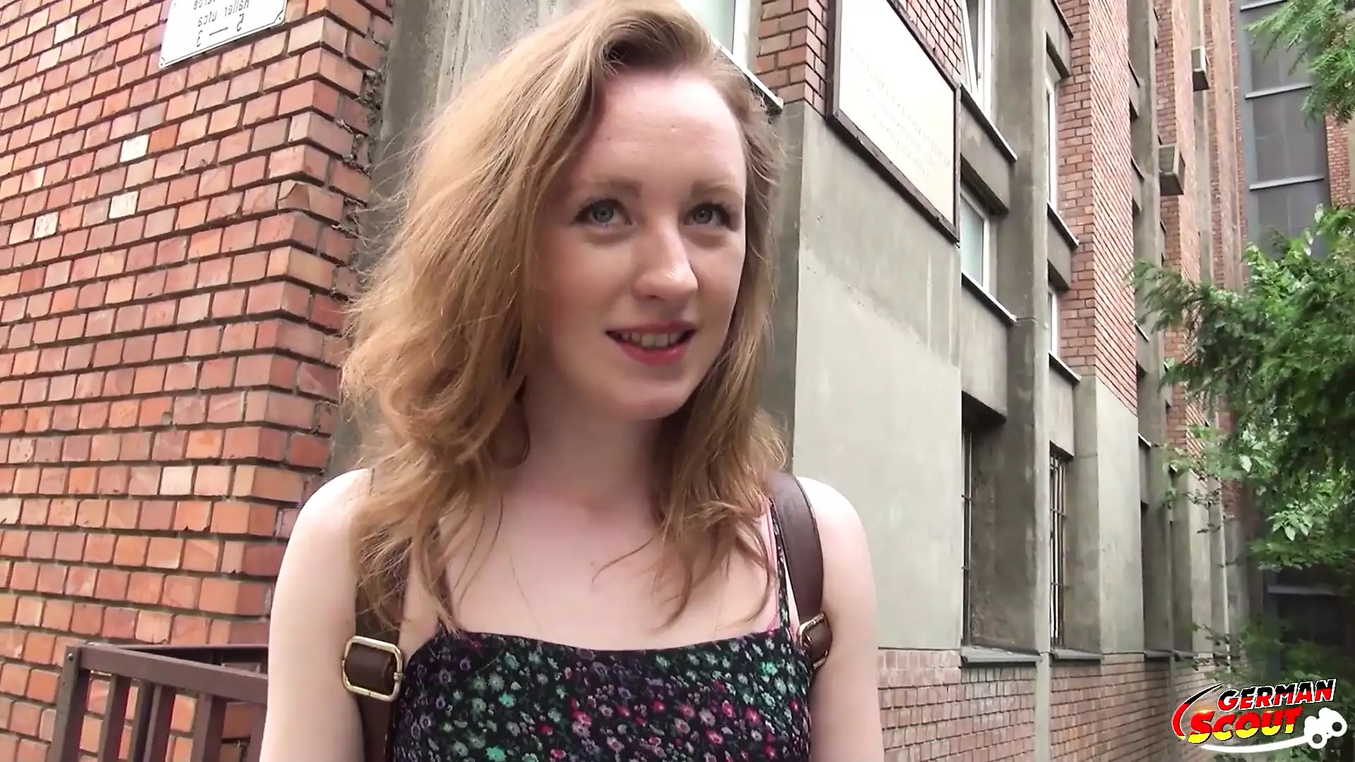 German Scout Ginger College Girl Pickup For First Anal Fuck Xhamster