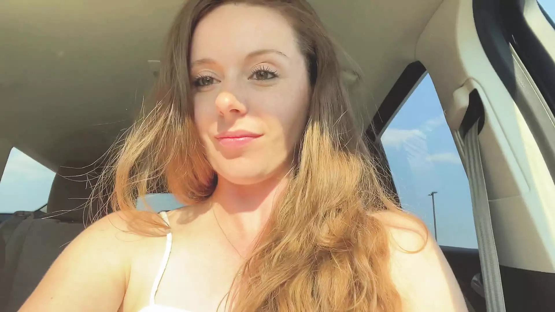 Cumming Embarassingly Hard In A Starbucks Drive Thru Lush Control Part