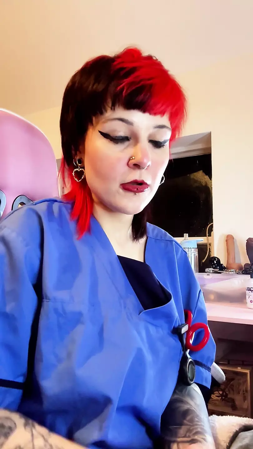 Nurse Rubys Premature Ejaculation Clinic Feat Bigtiddygoth By