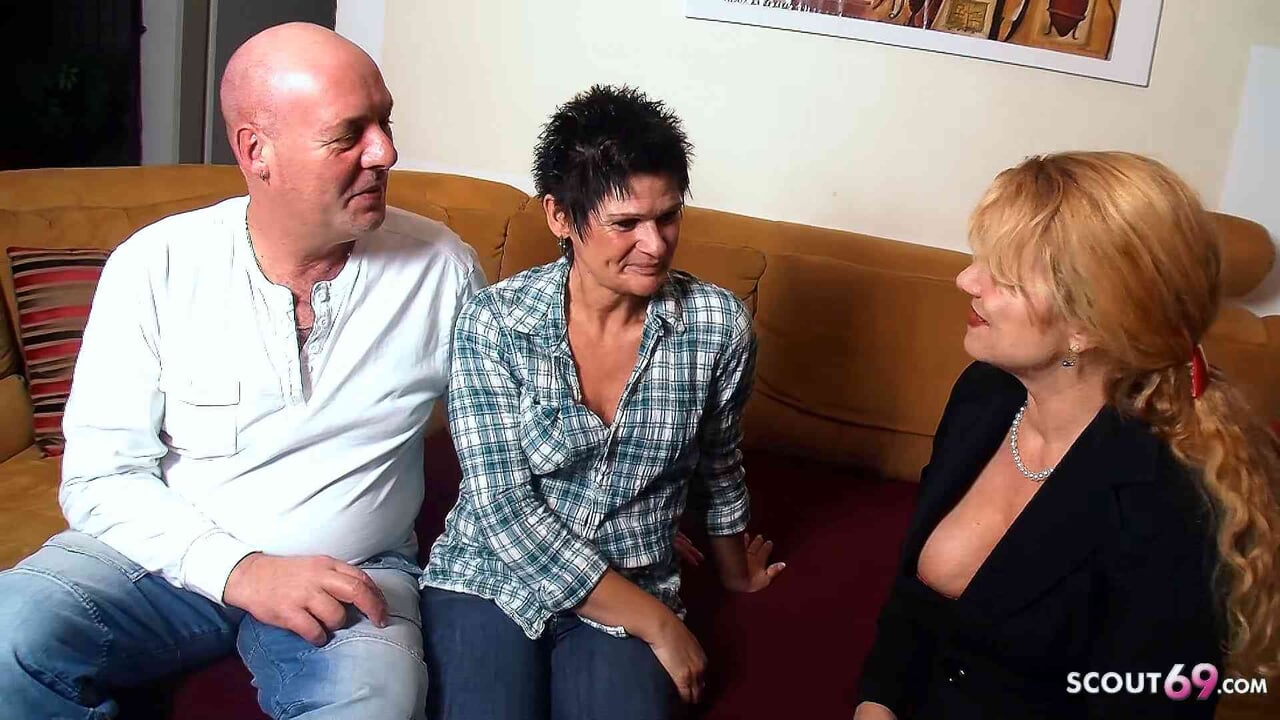 Premier Casting Ffm En Trio Pour Un Vrai Couple Mature Allemand Avec