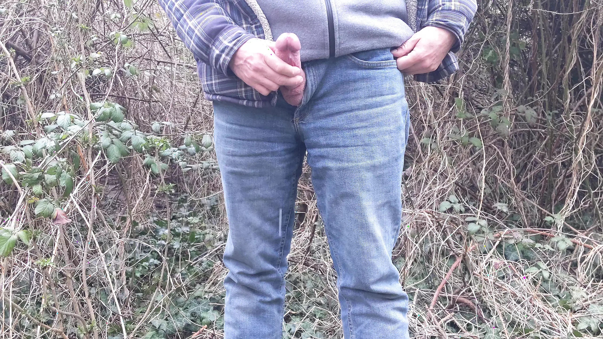 Buiten Cruisen Aftrekken En Klaarkomen Voor Toeschouwer In Het Bos Rockard Daddy Xhamster