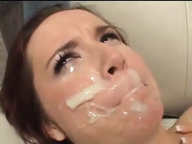 Lusty Whore Has Warm Cum Running Down Her Face After Gang Bang Xhamster 8977