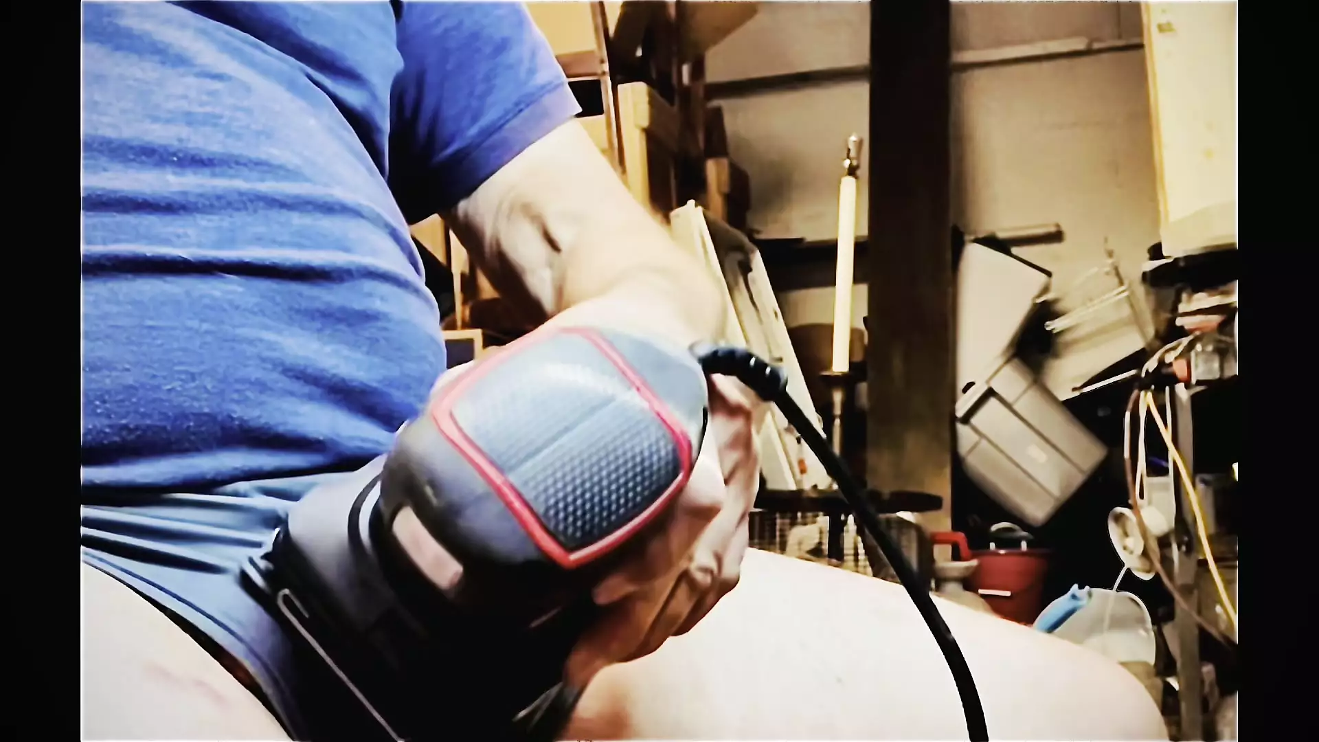 Watch His Cock Cum All Over A Wood Sander American Gay Mature Porn Xhamster