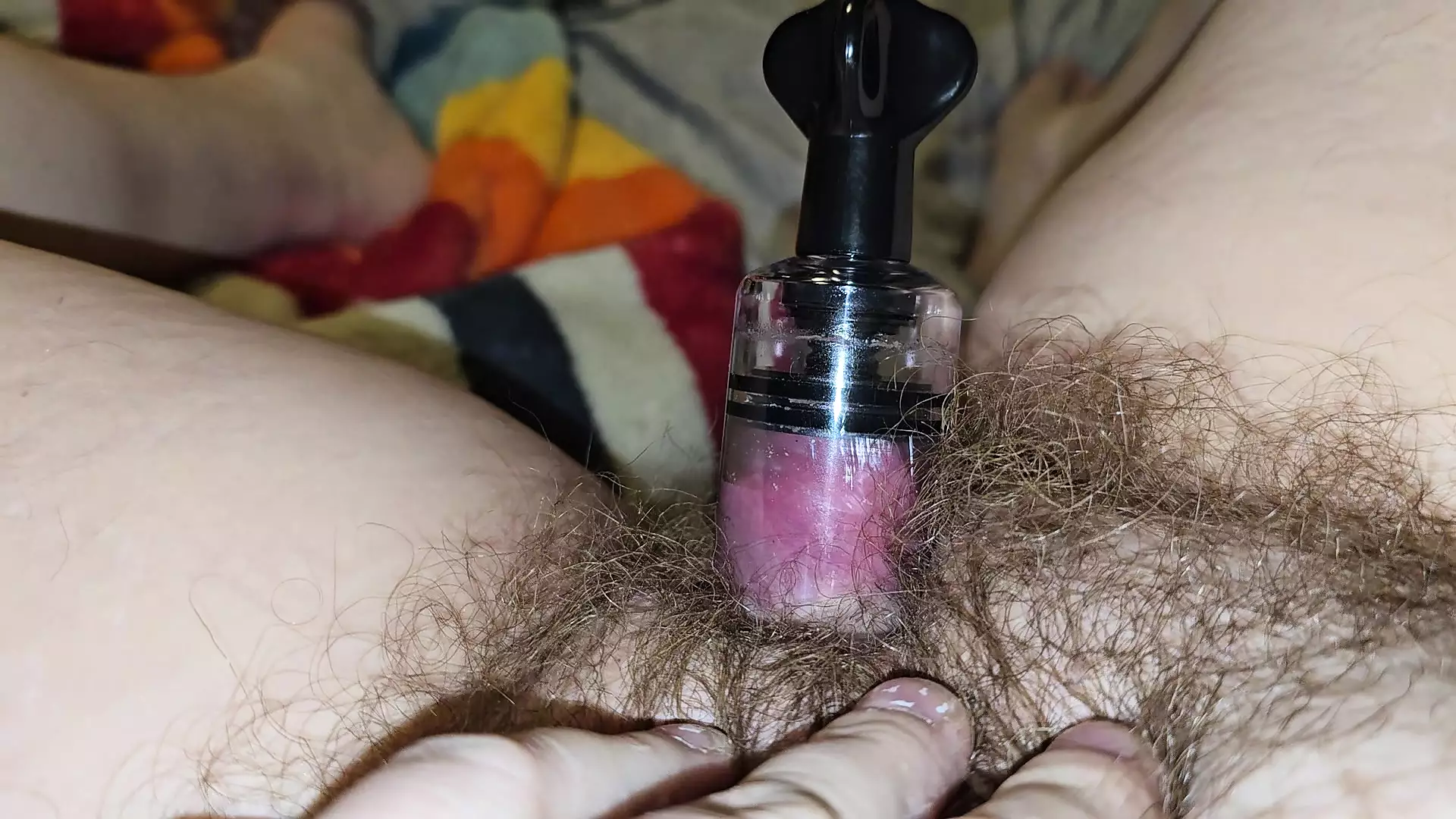 Clit Pumping And Orgasm For Fat Hairy Cunt American Pussy Pump Porn