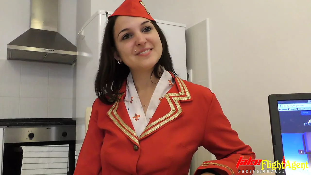 Cherry Wird Von Einem Falschen Flugagenten Vollgespritzt Xhamster