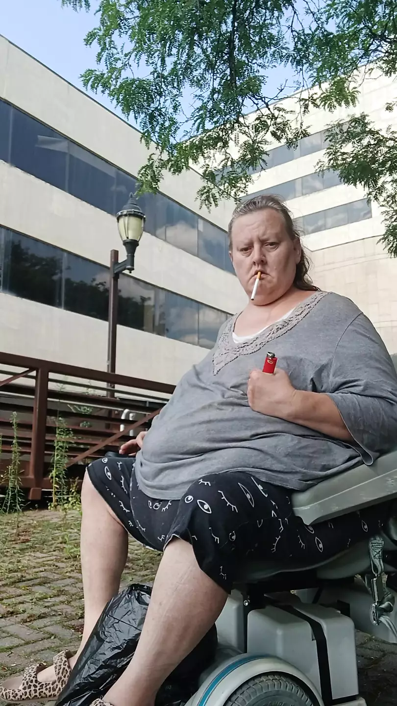 Me And My Fat Body In My Chair American Giant Female Masturbation Porn