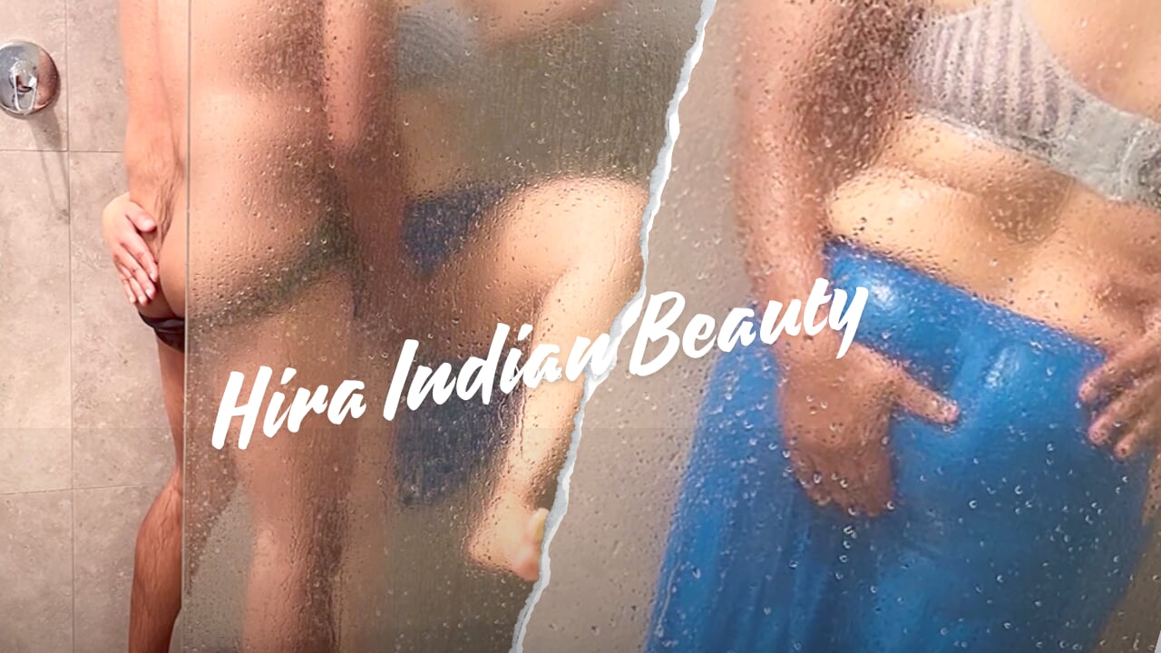 Beau Couple Indien Une Femme Indienne Sexy En Sari Fait Lamour Sous
