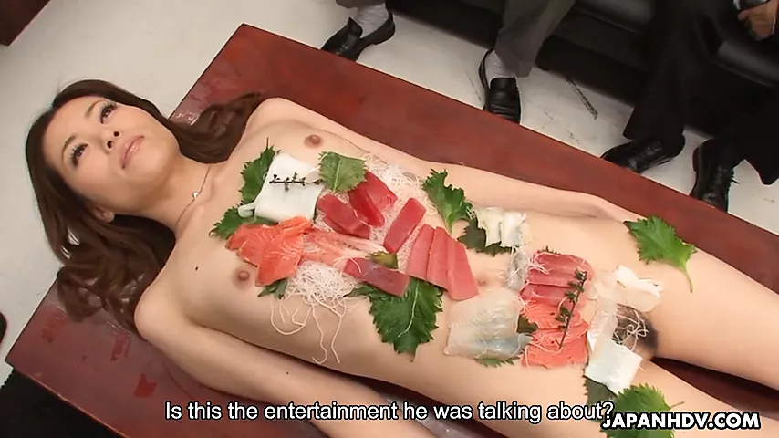 Sushi Mädchen Ist Das Hauptgericht Des Büro Gangbangs Xhamster