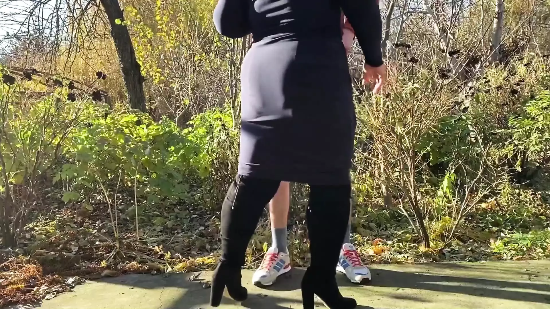 Mother in Law Tries Hard to Make Me Cum in a Public Park: Dogging Porn feat. OurFetishLife ...