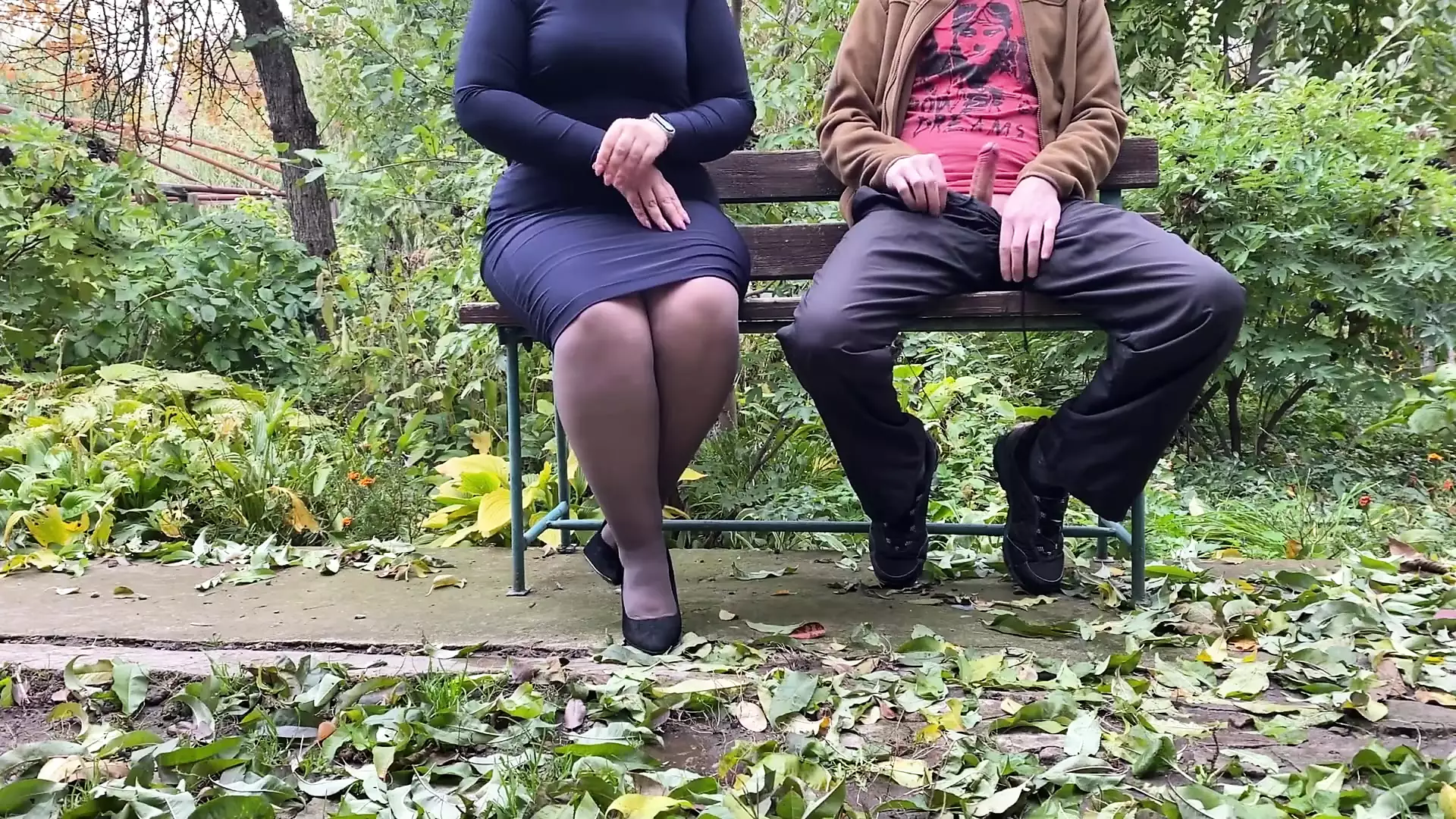 Mother In Law Made Son In Law Cum In A Public Park Feat Ourfetishlife