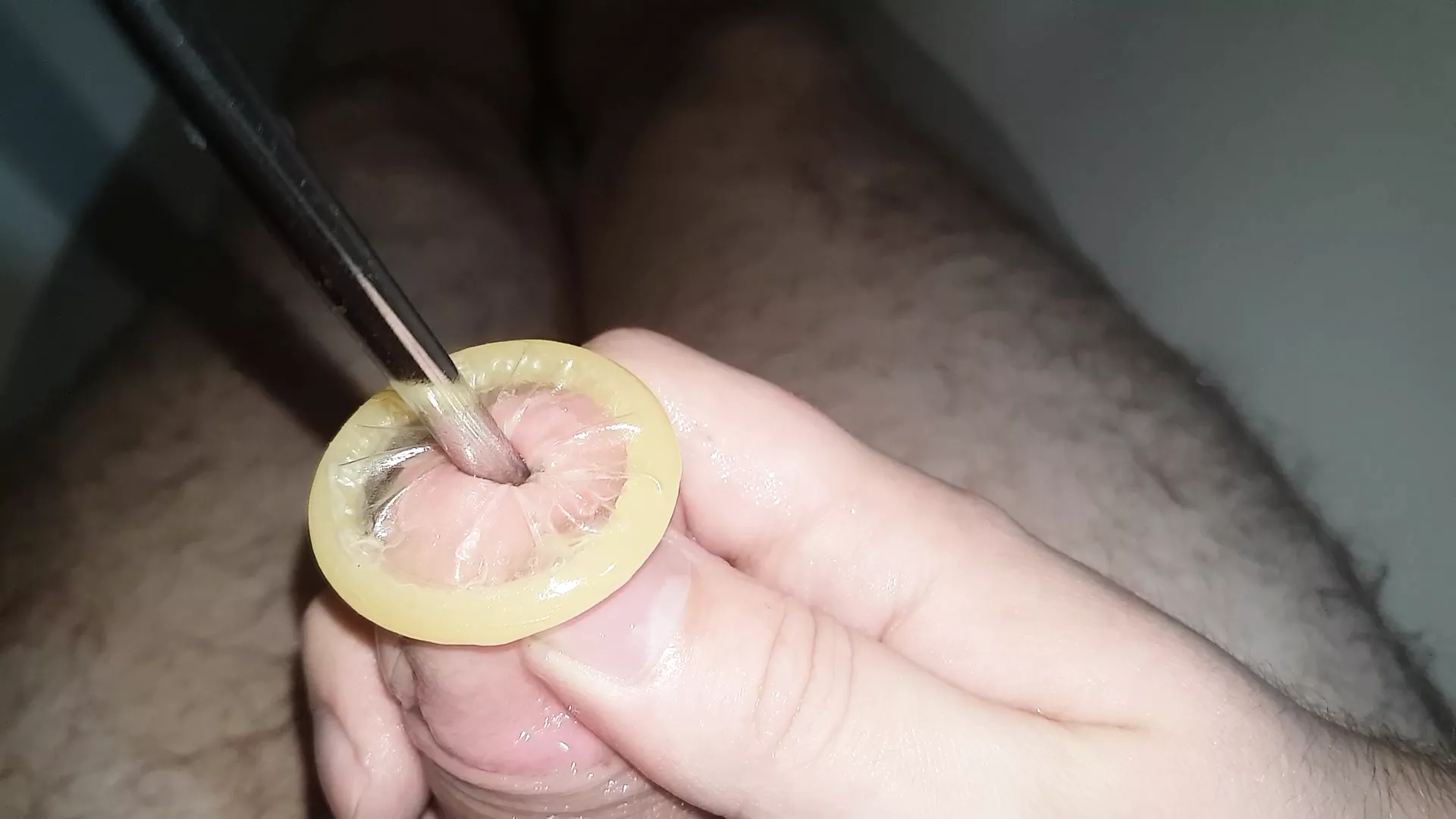 Kondom In Die Harnröhre Rollen Harnröhre Klingeln Nahaufnahme Xhamster