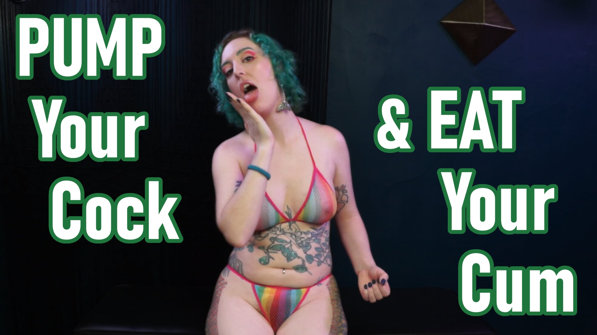 Pump Your Cock And Eat Your Cum Sadistic Bratty Joi Femdom Pov With