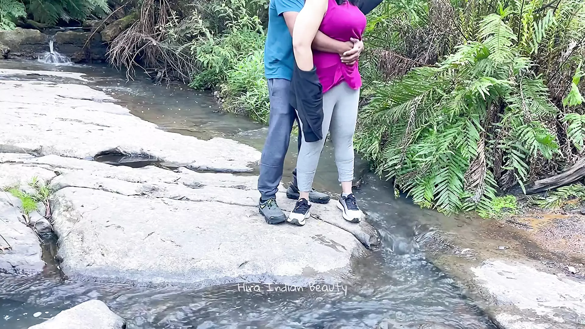 Pretty Indian Couple Making Love In River Side Desi Outdoor Sex