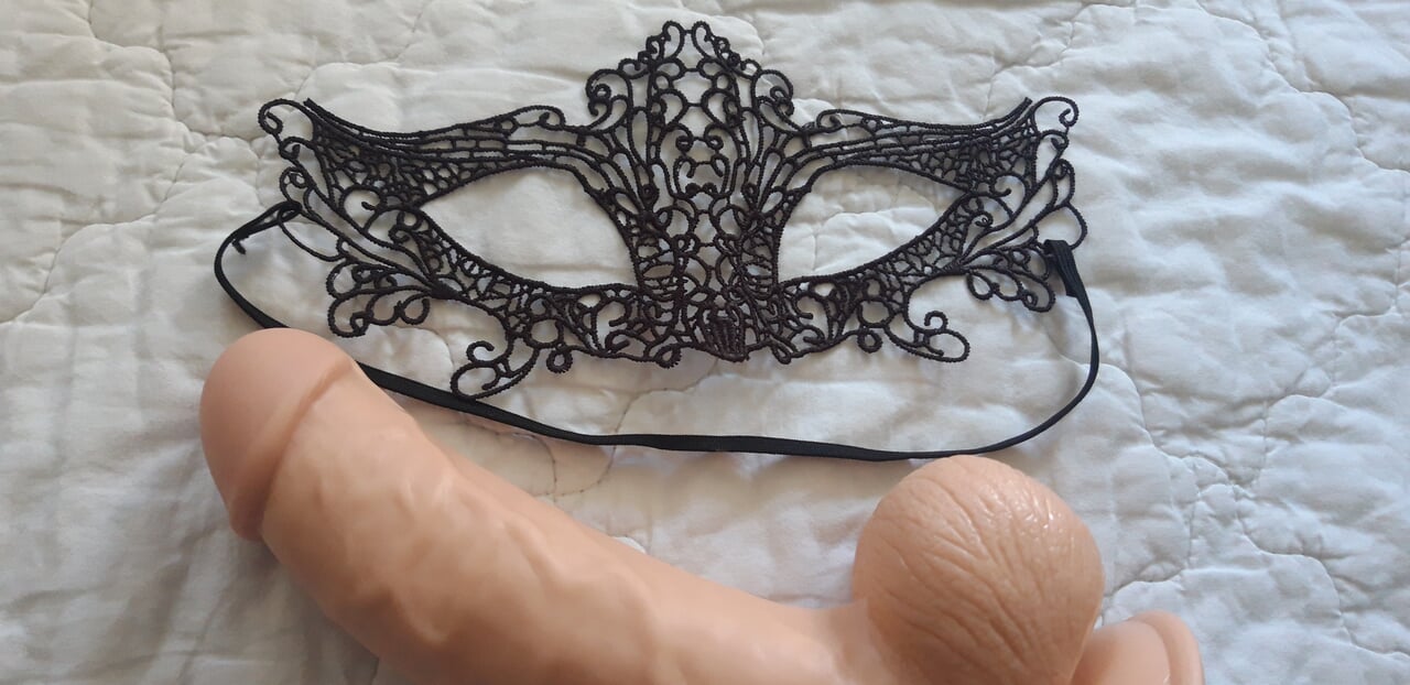 Sucking Huge 10 Inches Dildo Hanged on the Wall in the Kitchen | xHamster