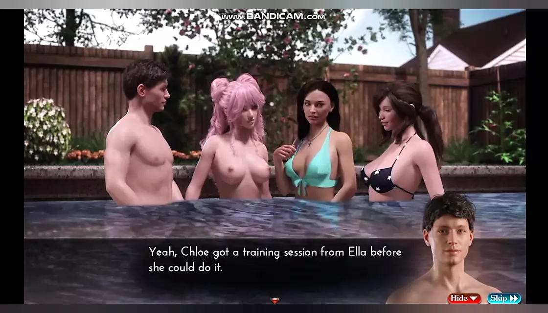 The Genesis Order Ella Pool Party Sex 219 3d Porn Feat Kascha By