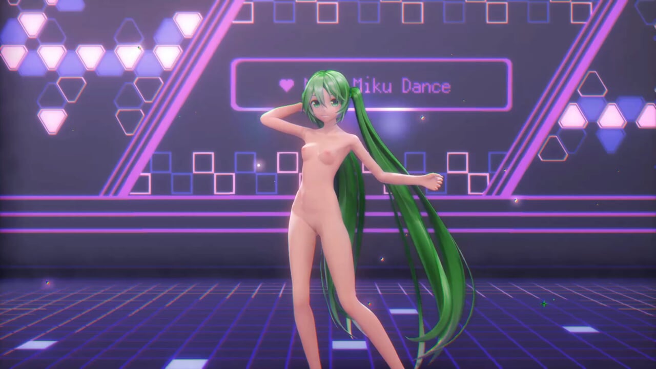 Mmd Hatsune Miku цинічний нічний план Akai707 версія кольору 3533